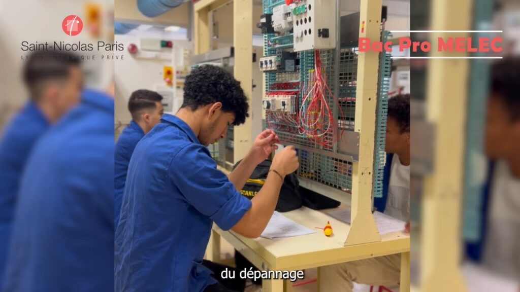 Bac pro MELEC - Lycée Saint-Nicolas Paris 6e | Collège, Lycée & Supérieur